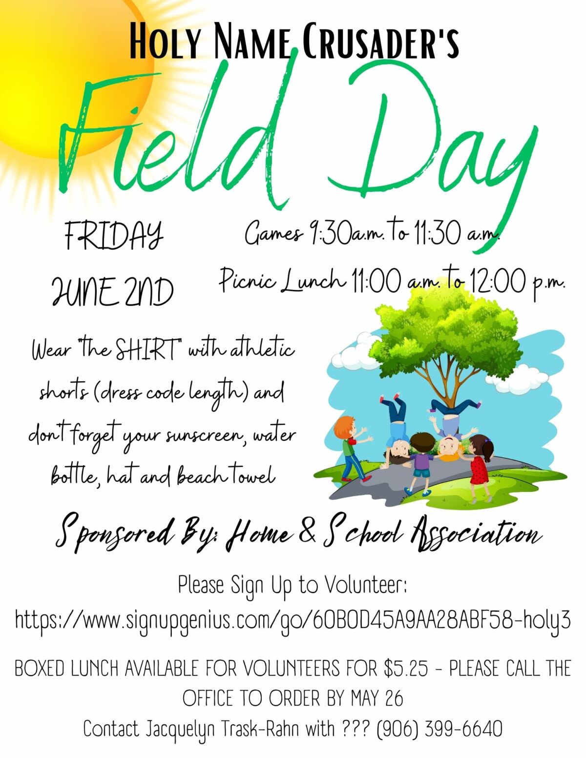 Field Day!!! – Holy Name Catholic School