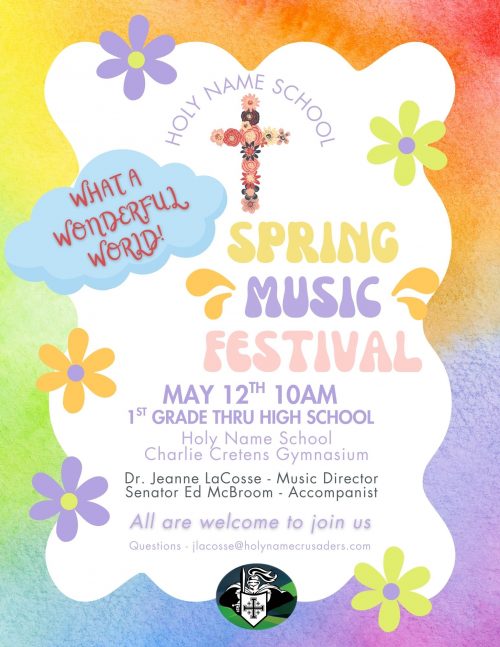Spring Music Program – Holy Name Catholic School