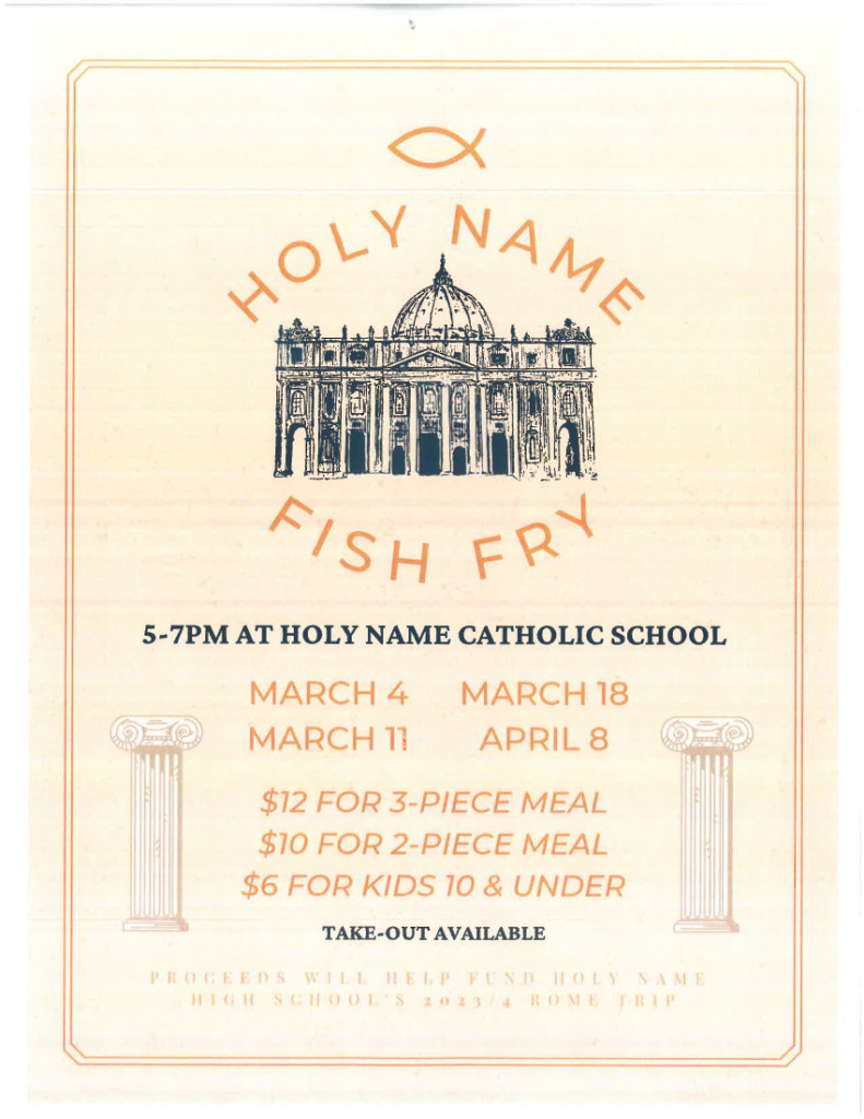 Holy Name Catholic School – It's more than a school… It's a way of life!